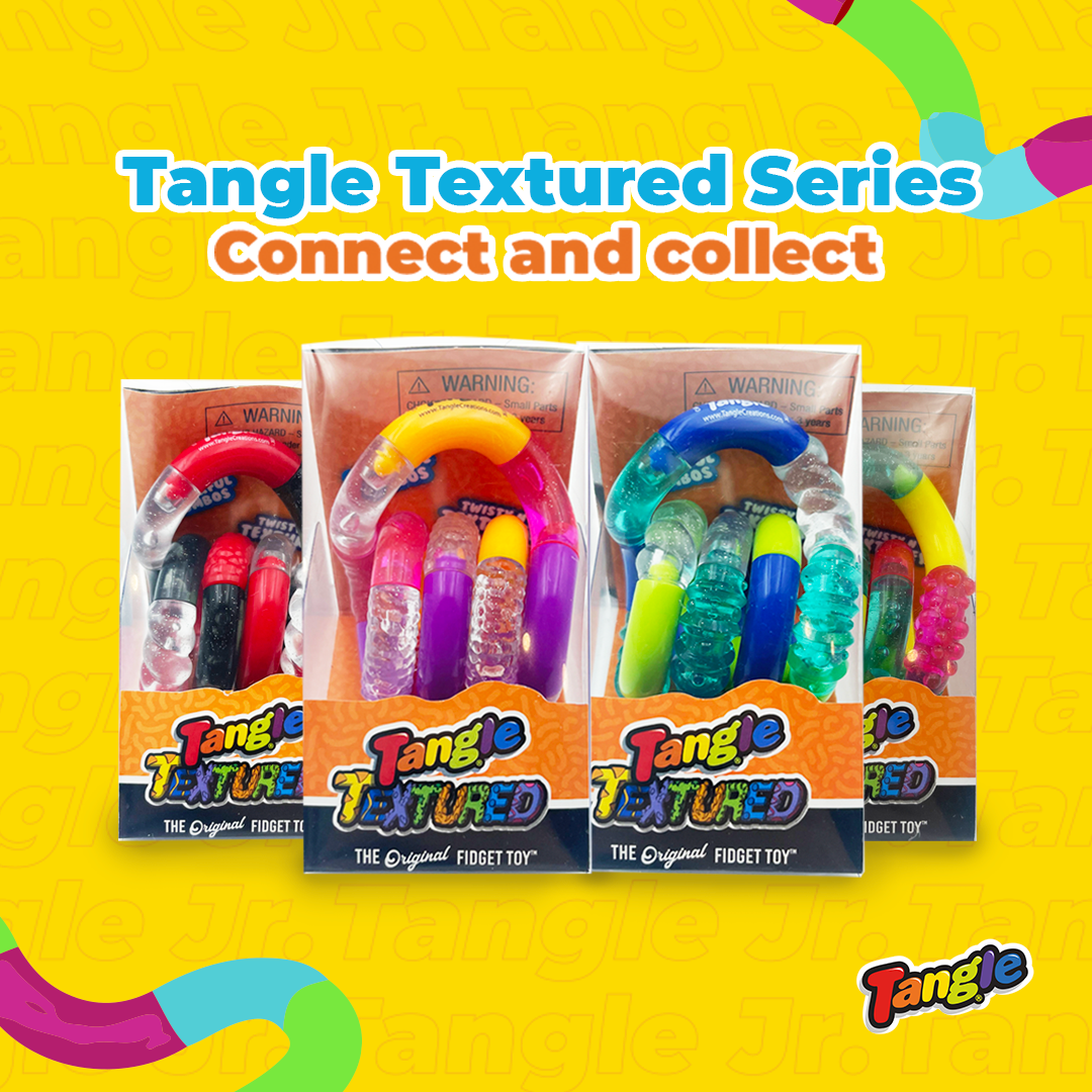 Tangle® Jr Textured 4 Pack Tangle Creations